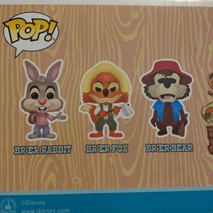 Funko | Other | Splash Mountain Disney Funko Pops 3 Piece Set | Poshmark